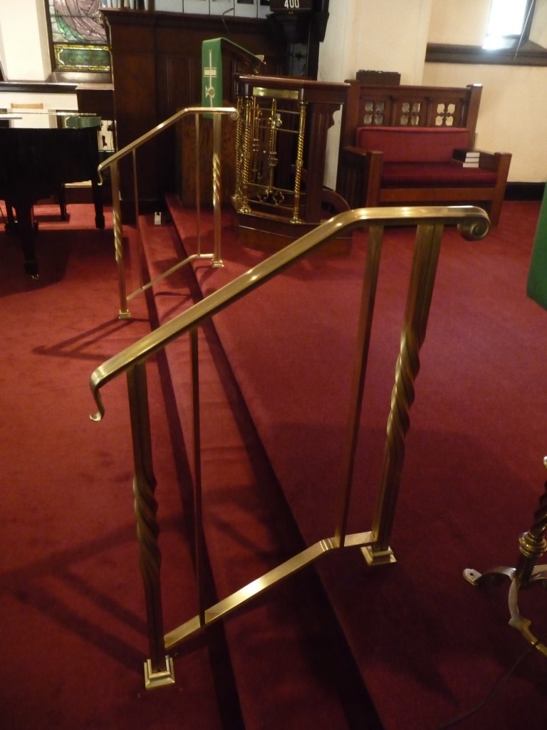 Church Handrails - Lorrin W. Wong, Architect Lorrin W. Wong, Architect